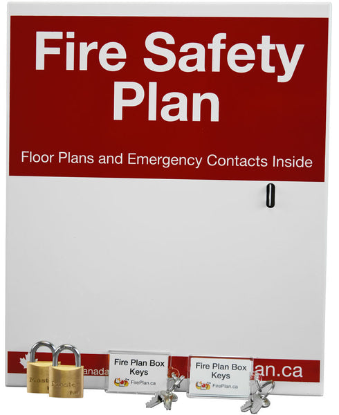 Fire Safety Plan Box – FirePlanSupply.ca